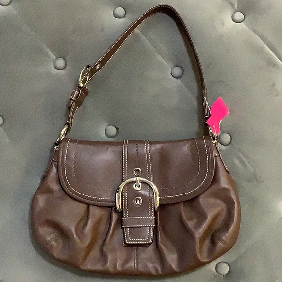 Coach | Bags | Coach Brown Shoulder Purse | Poshmark